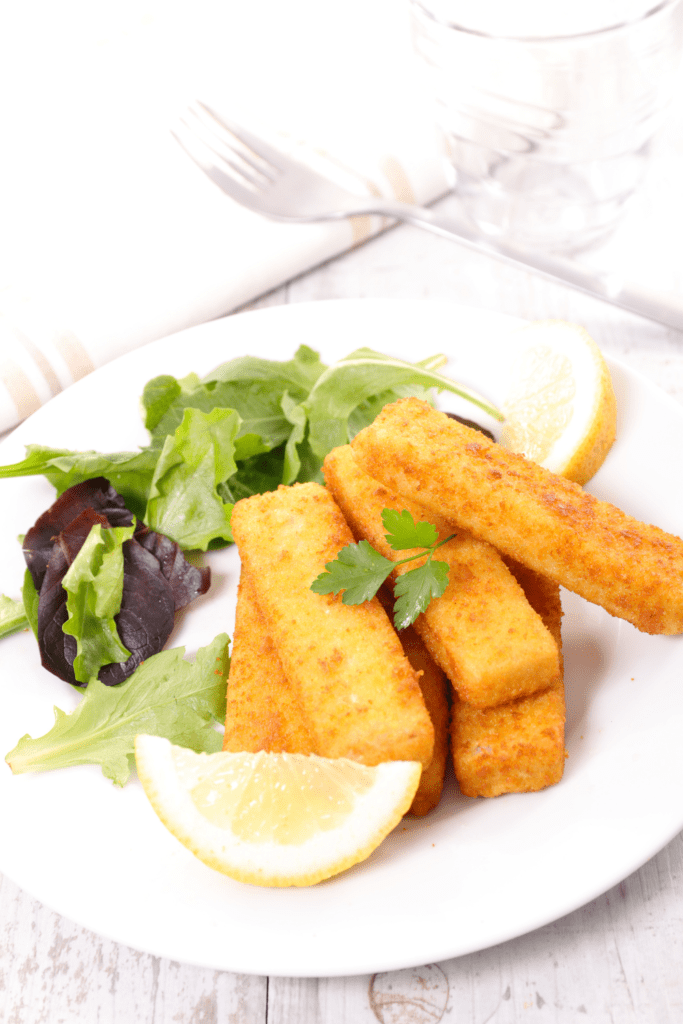 How do you cook Gorton's fish sticks in the air fryer?
