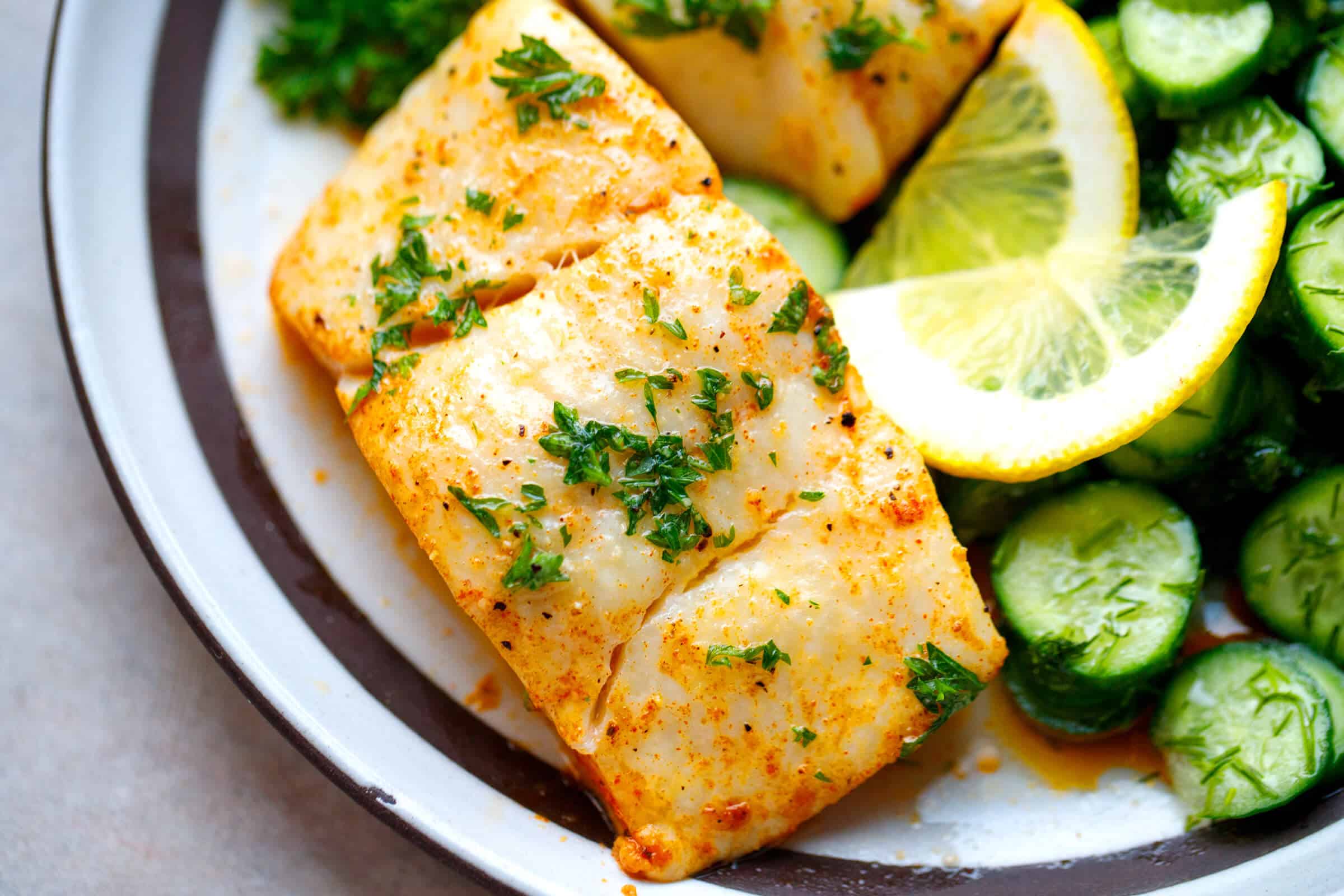 How do you cook halibut?