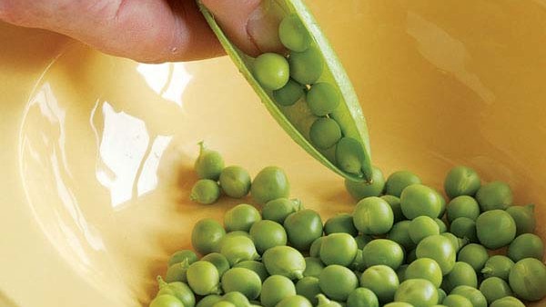 How do you cook mature peas?