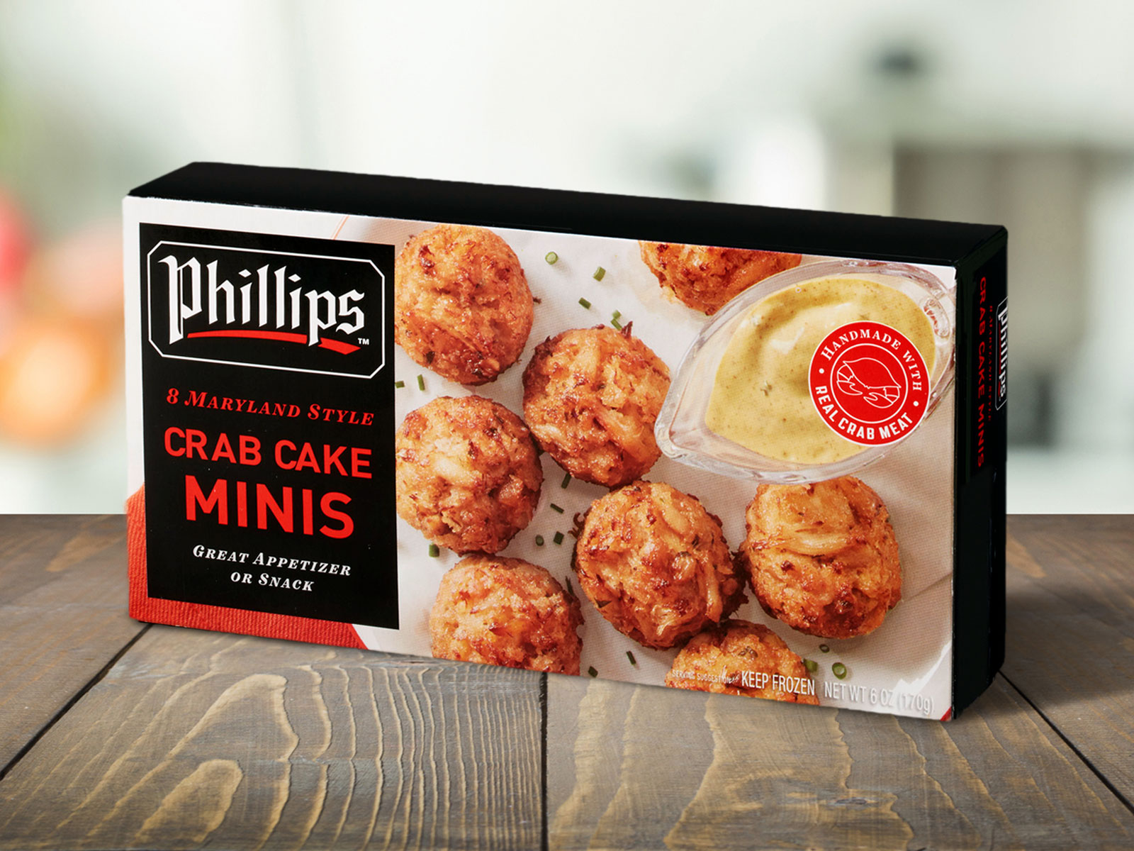 How do you cook mini Phillips crab cakes?