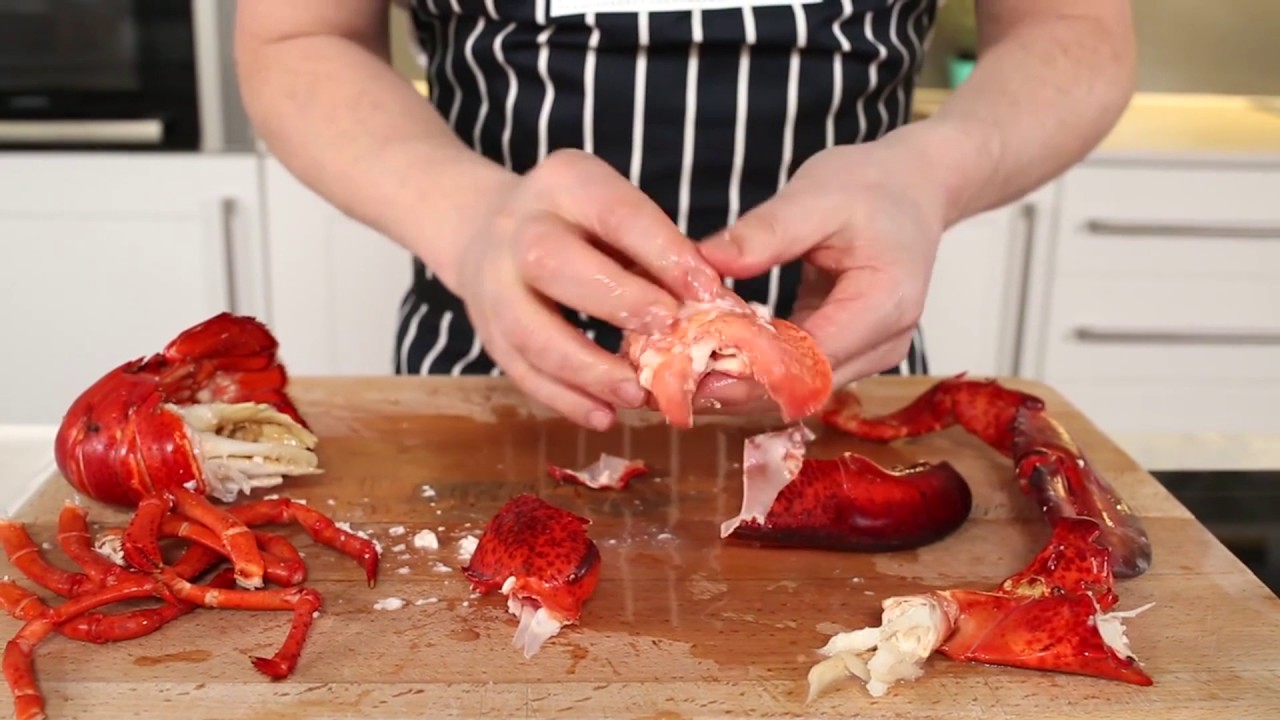 How do you cook pre cooked lobster in the shell?