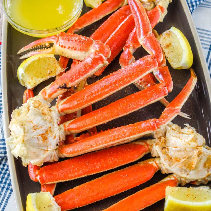 How do you cook precooked snow crab?