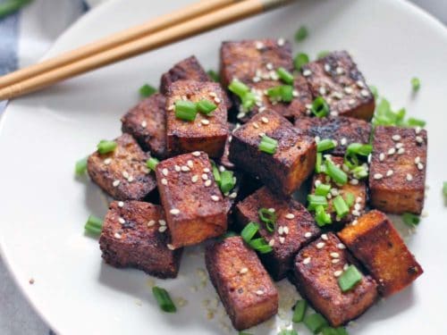 How do you cook tofu with soy sauce?