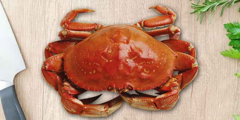 How do you defrost cooked Dungeness crab?