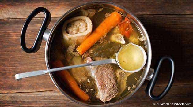 How do you eat bone broth for fertility?