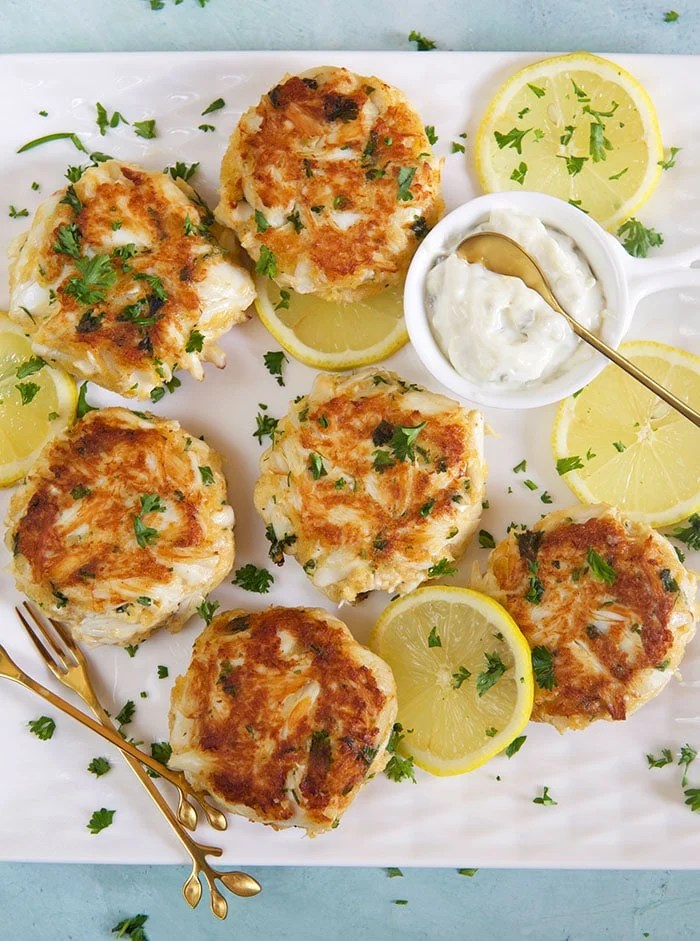 How do you firm up crab cakes?