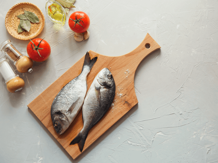 How do you handle fish when cooking?