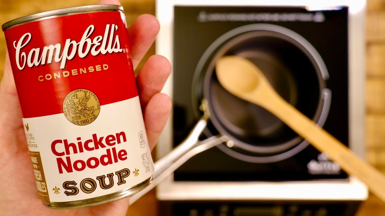 How do you heat Campbell's soup?