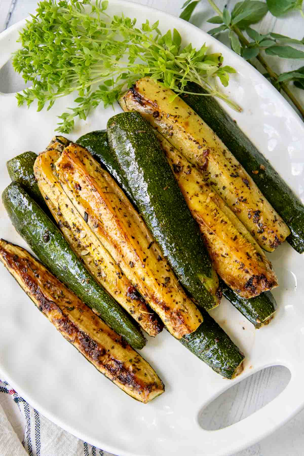 How do you keep zucchini from getting soggy when roasting?
