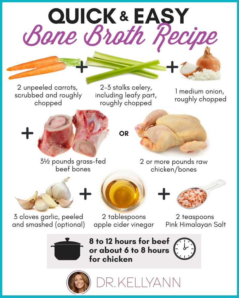 How do you make bone broth from bones?