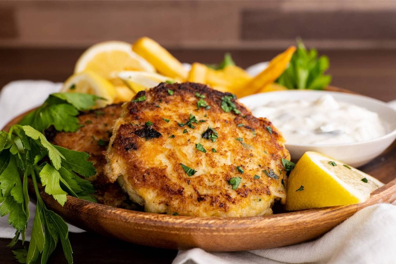 How do you make crab cakes less fishy?