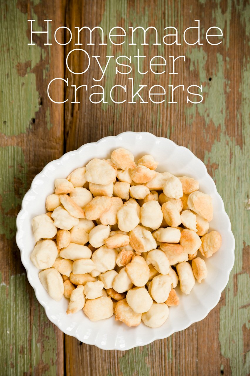 How do you make homemade oyster crackers?