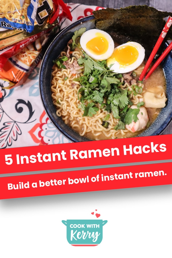 How do you make instant ramen broth richer?