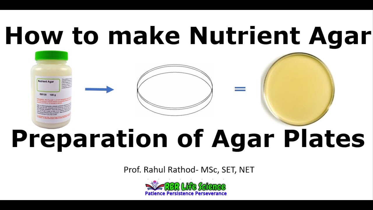 How do you make nutrient agar?