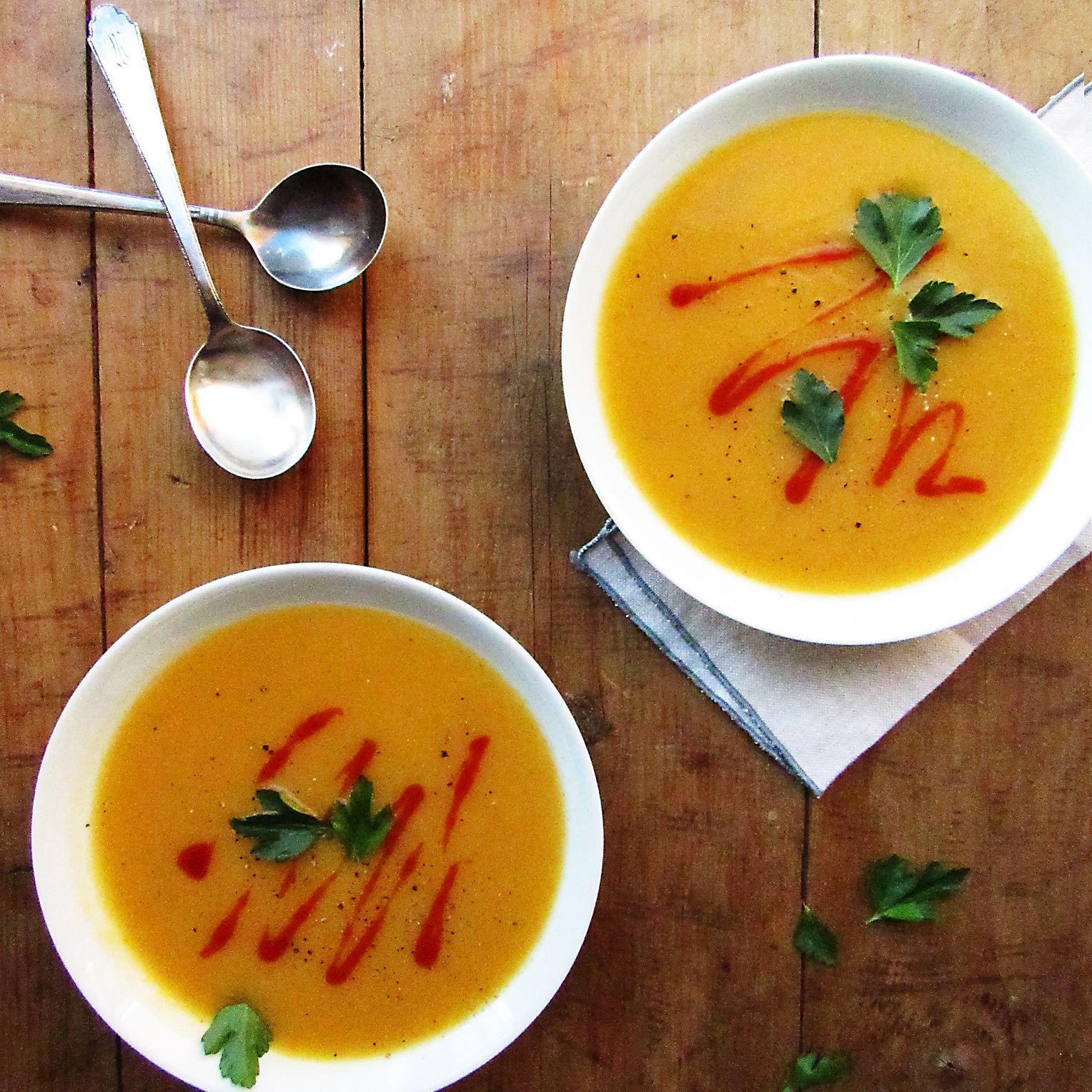 How do you make soup taste better after it is pureed?