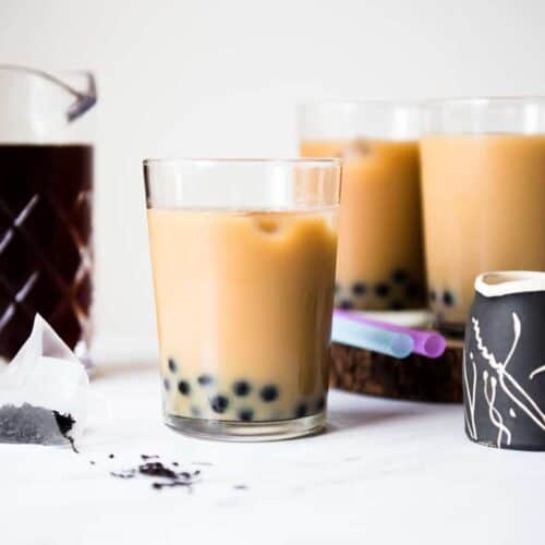 How do you make tea with milk tea?