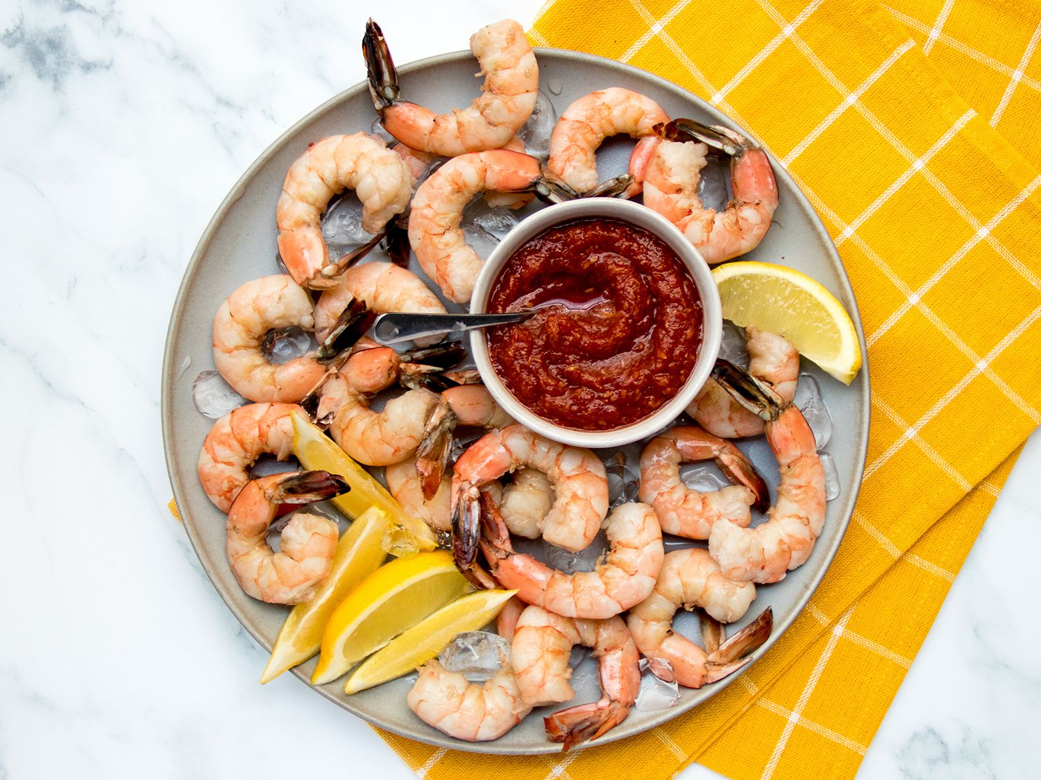 How do you make the most tender shrimp?