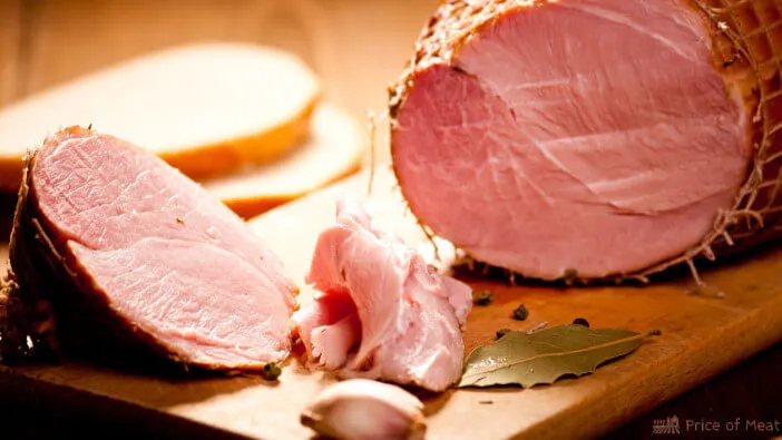 How do you moisten a ham?