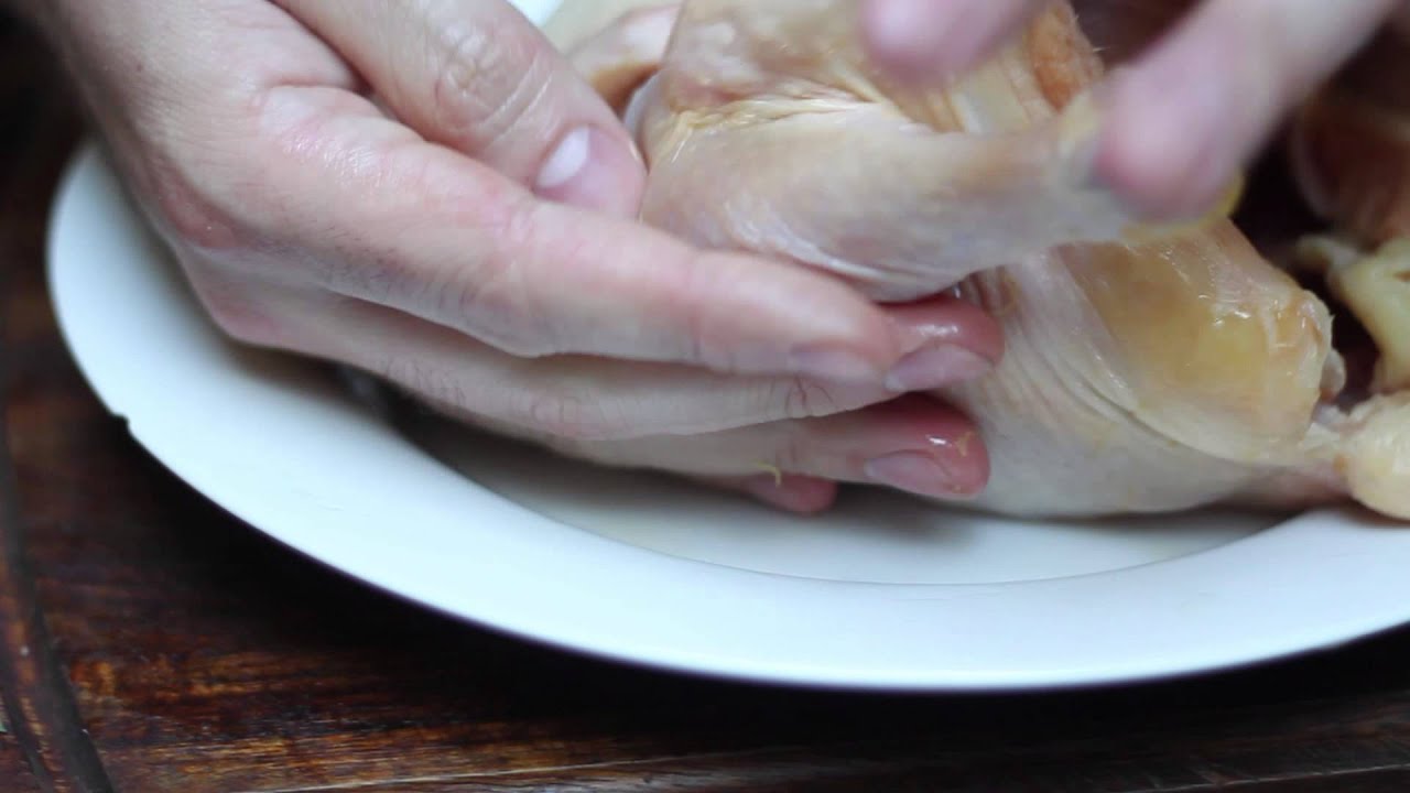 How do you put stuff under chicken skin?