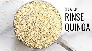 How do you remove lectins from quinoa?