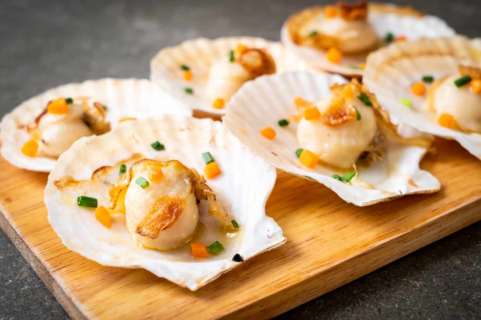 How do you salvage freezer-burned scallops?