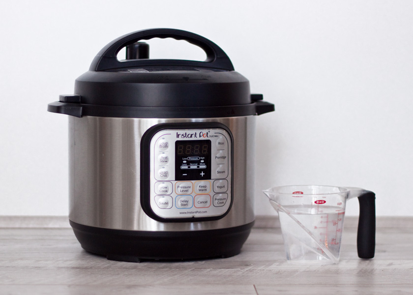 How do you test a new pressure cooker?