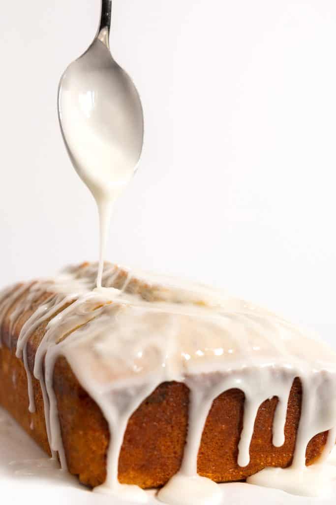How do you thicken an icing glaze?