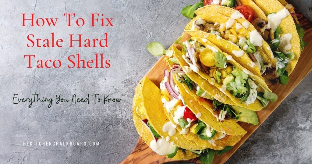 How do you use stale taco shells?