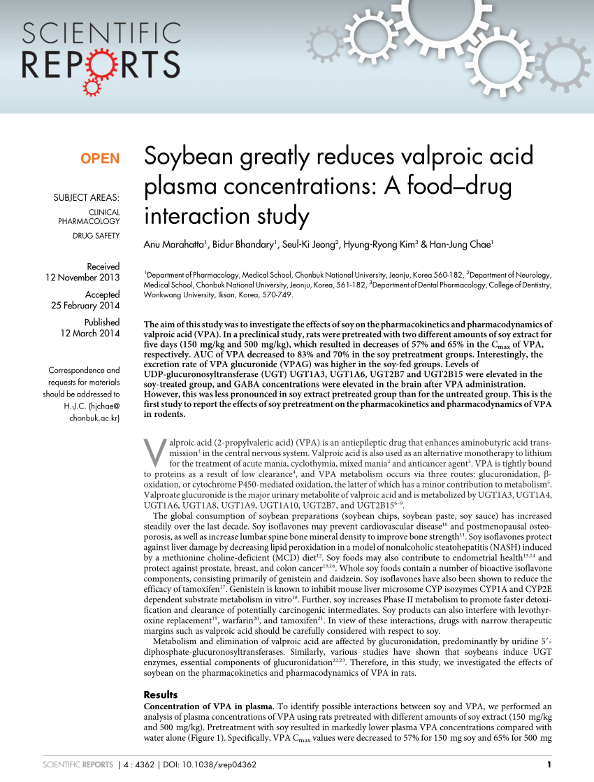 How does soy interact with other medications?