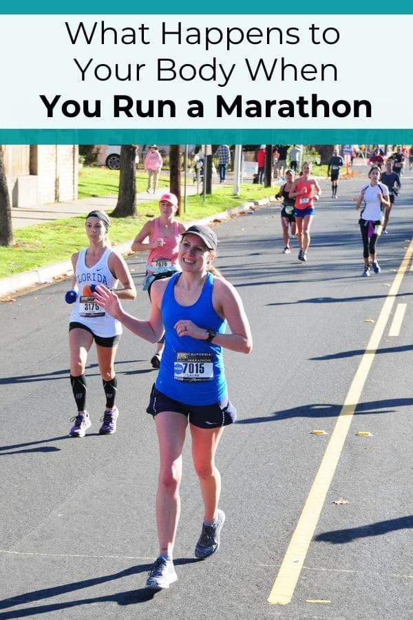 How does your body feel after a marathon?