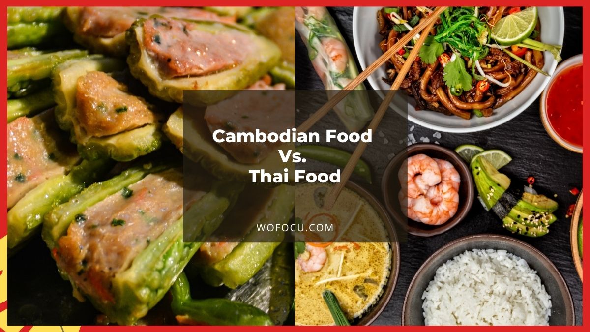 How is Cambodian food different from Thai?