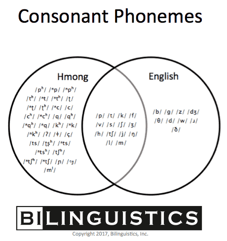 How is Hmong different from English?