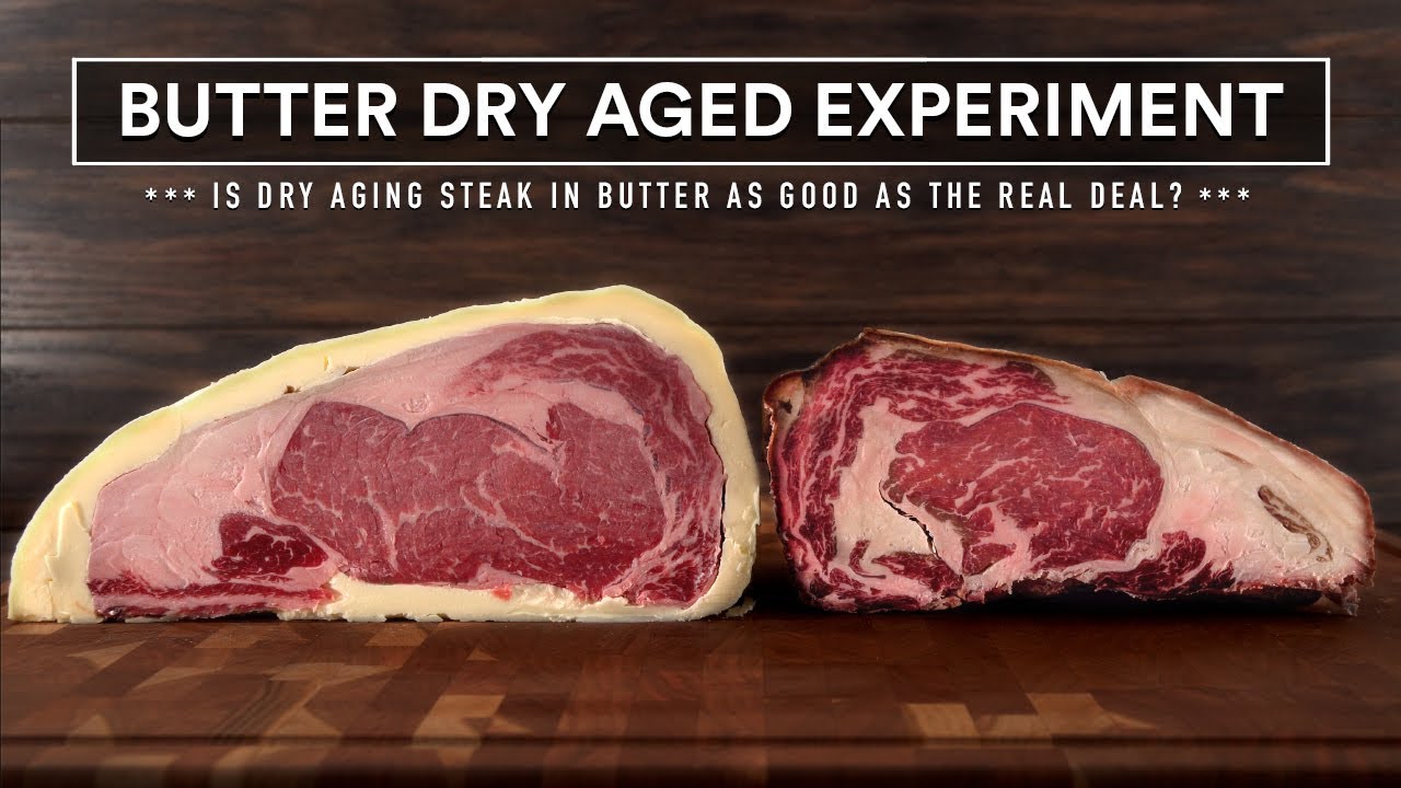 How long can you butter age beef?