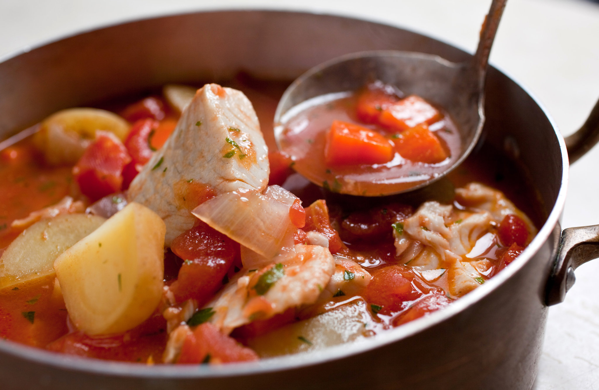How long can you leave fish stew out?