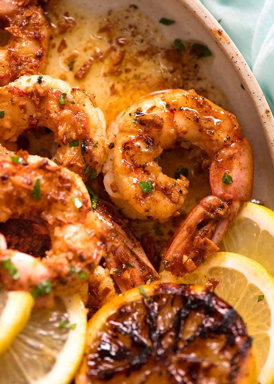 How long do you cook prawns on the BBQ?