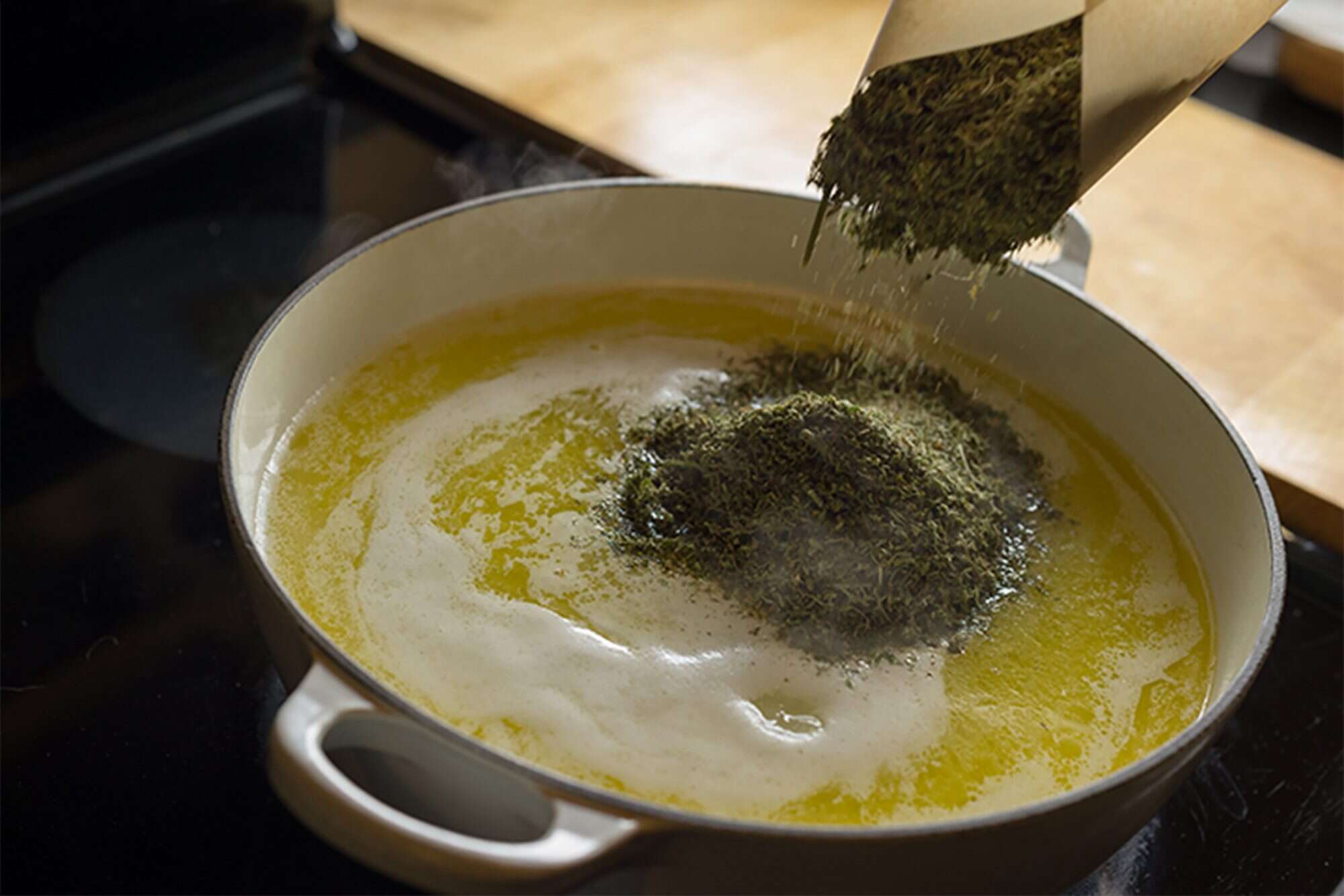 How long does it take for cannabutter to infuse?