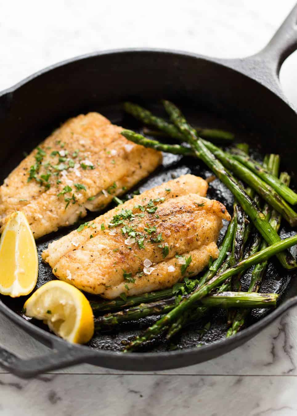 How long does it take to cook fish in frying pan?