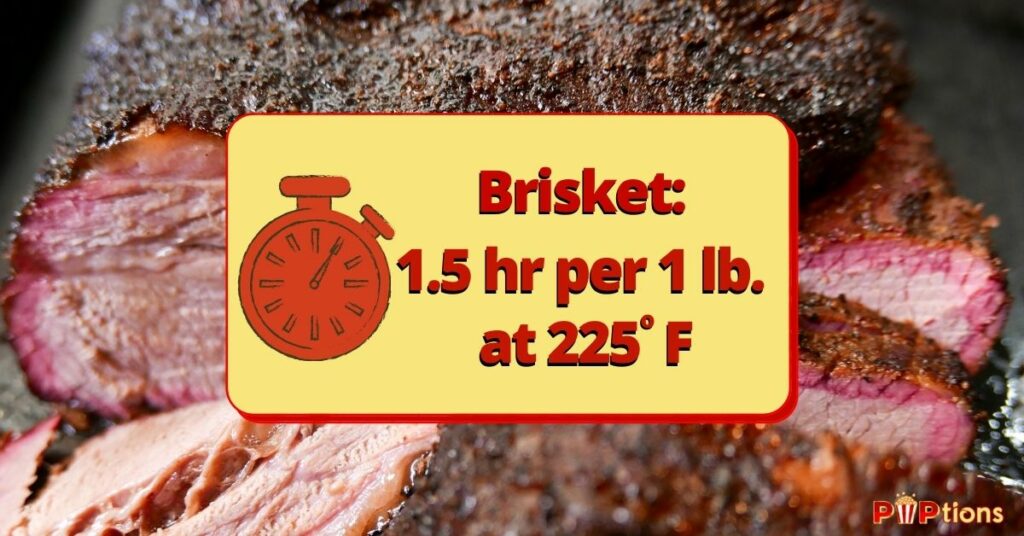 How long does it take to smoke a 10 lb brisket at 225?