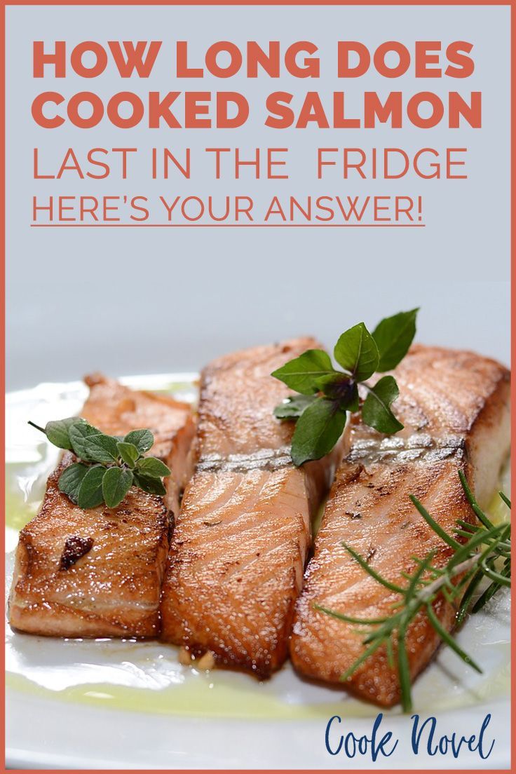 How long does salmon last in the fridge after cooked?