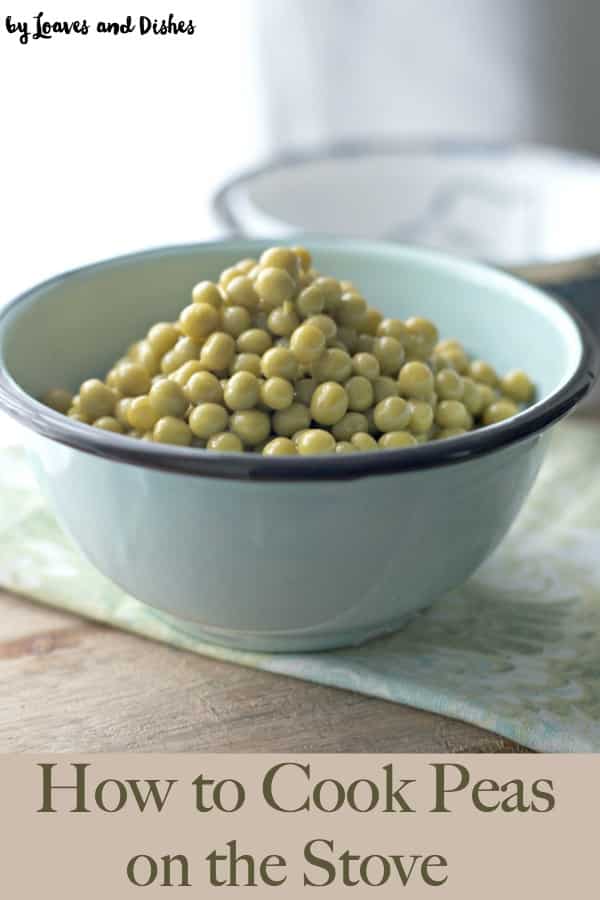 How long to boil can peas?
