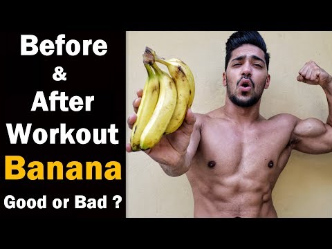 How many bananas eat after workout?