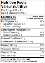 How many calories are in a cup of bone broth?
