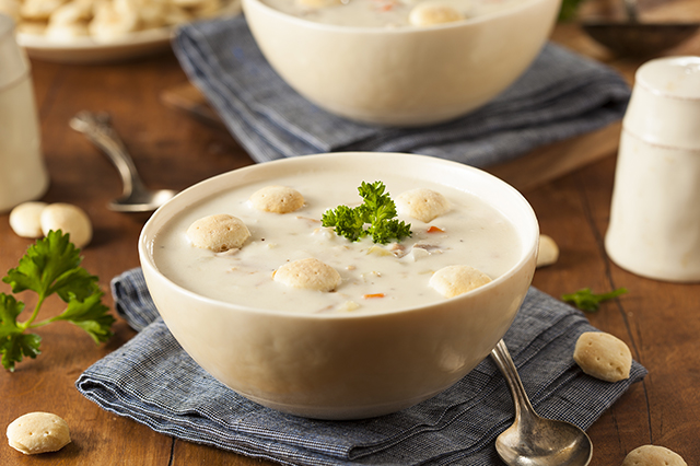 How many clam chowders are there?