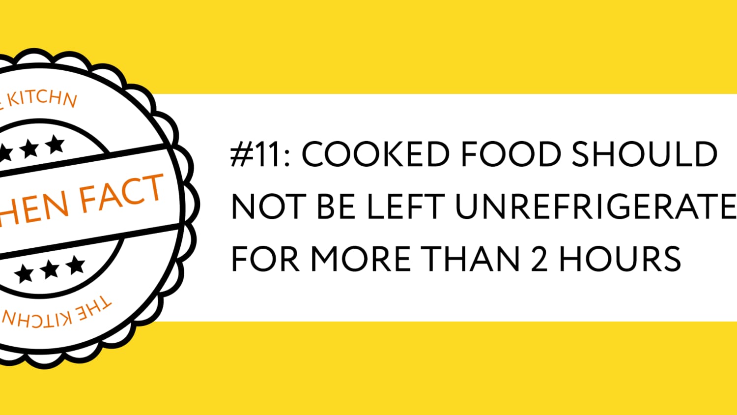 How many hours is it safe to leave food out on the counter?