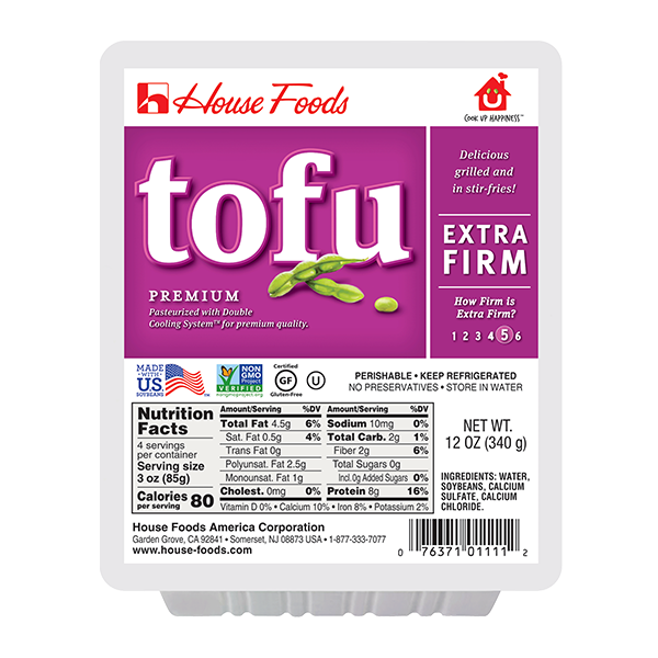 How many Oz is half a block of tofu?