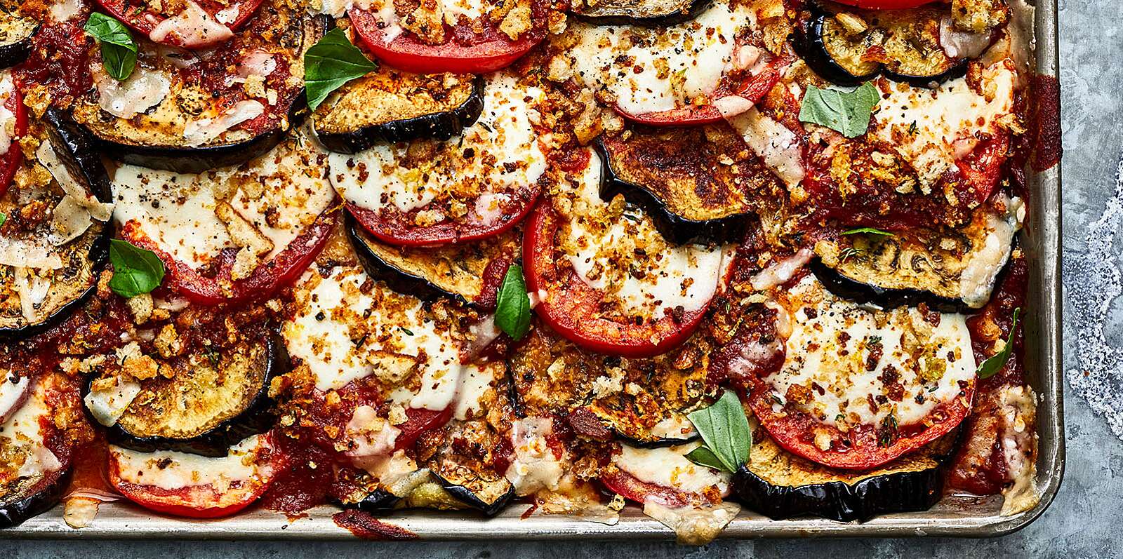 How many people does a full tray of eggplant parm feed?