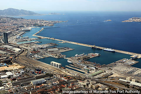 How many ports are in Marseille?