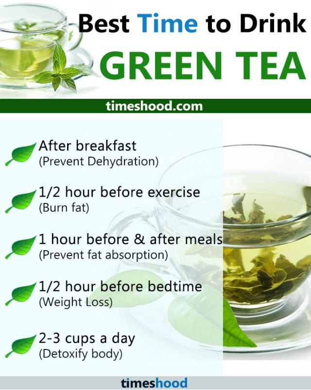 How many times should I drink green tea for weight loss?
