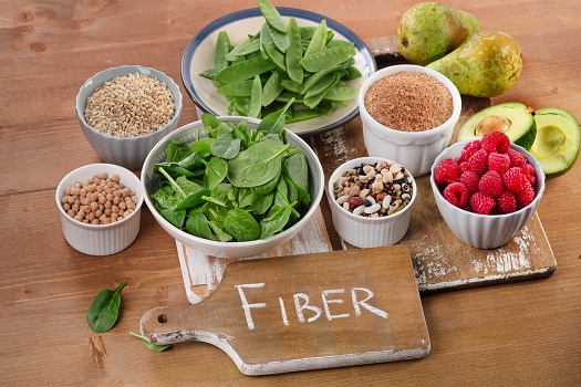 How much fiber should a senior citizen eat?