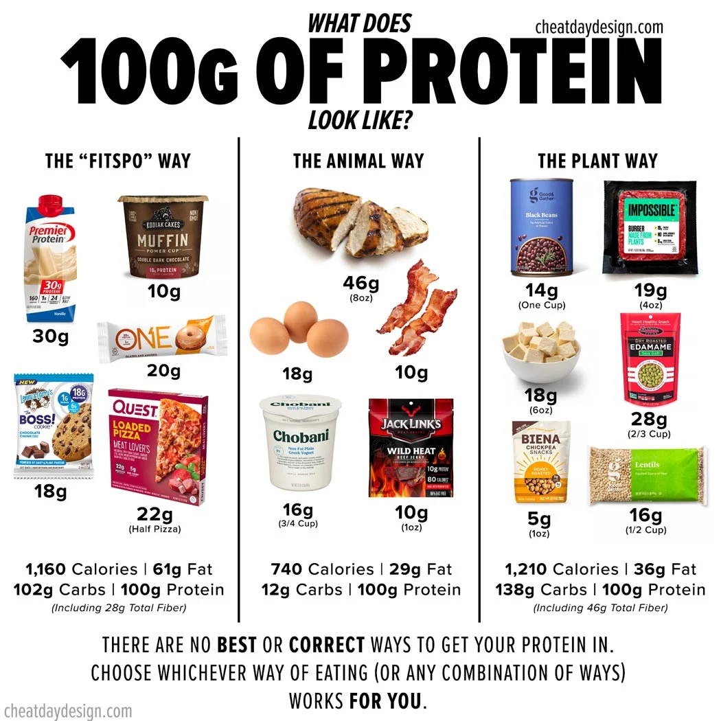 How much grams of protein a day is too much?